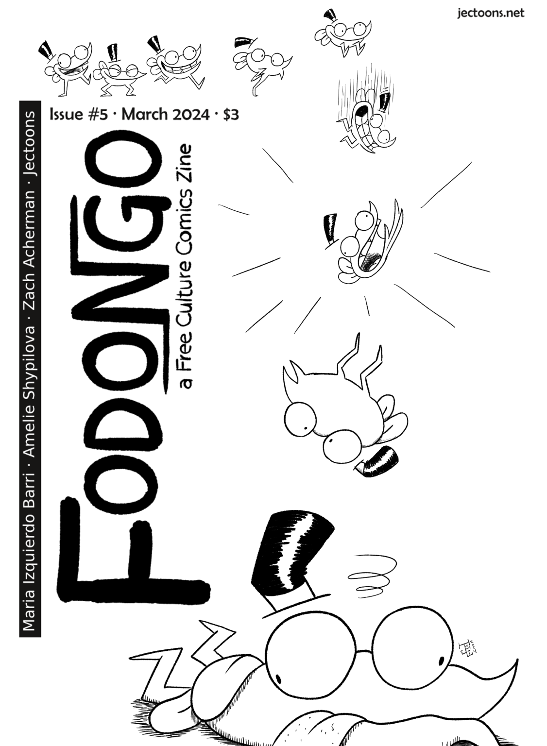 Issue 5 is now available! – Fodongo: A Free-Culture Comics Zine